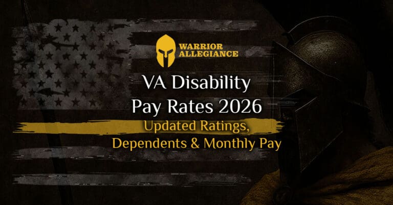 2026 VA Disability Pay Rates Chart Updated - VA Disability Claim ...